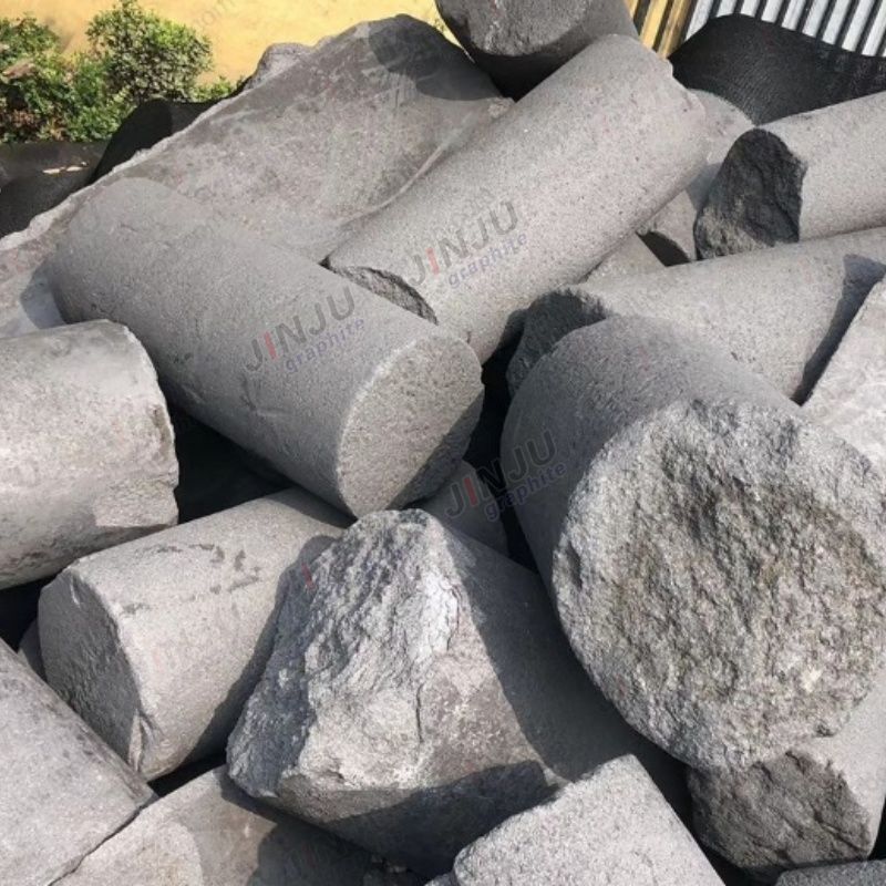 Graphite electrode scrap of various specifications，UHP/HP/RP