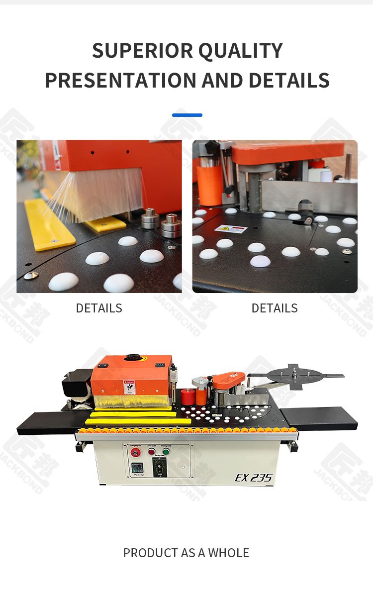 Portable edgebander for installation and renovation professionals