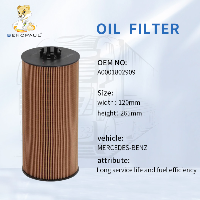 A0001802909 - Efficient filtration extends oil life