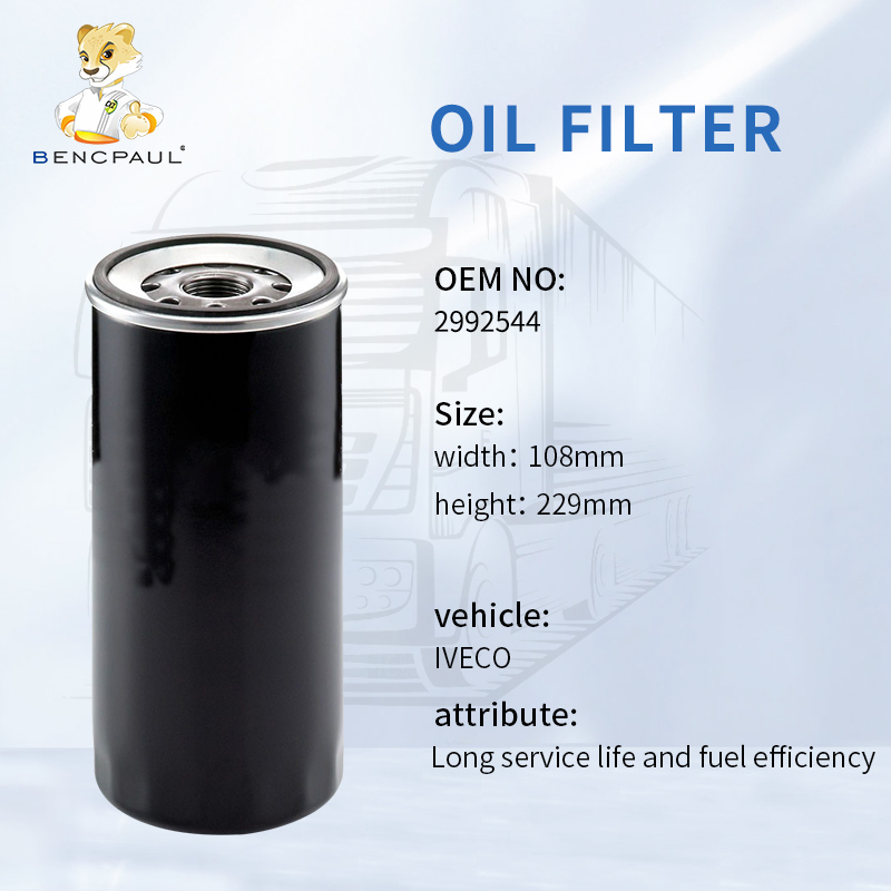 2992544 - Efficient filtration extends oil life