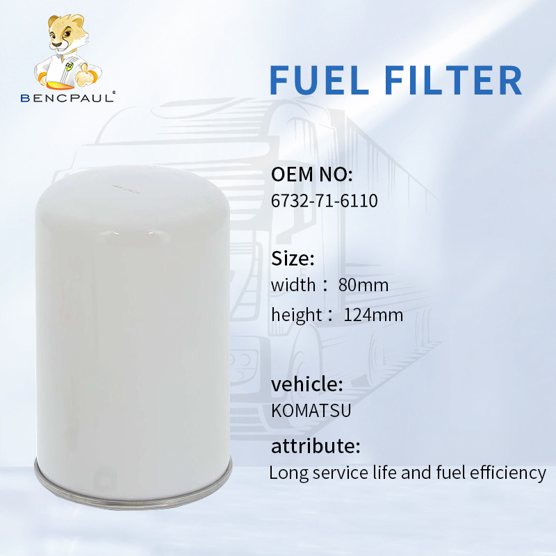 Truck engine fuel filter