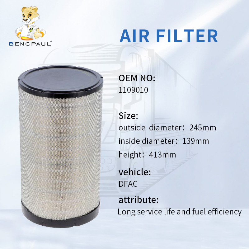 Truck air filter element