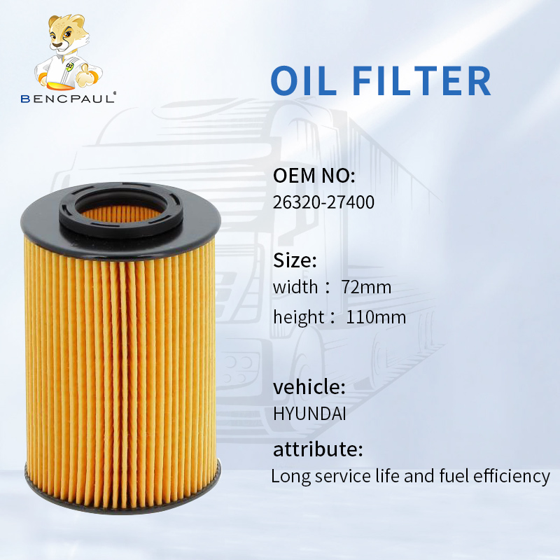 26320-27400 - Efficient filtration extends oil life