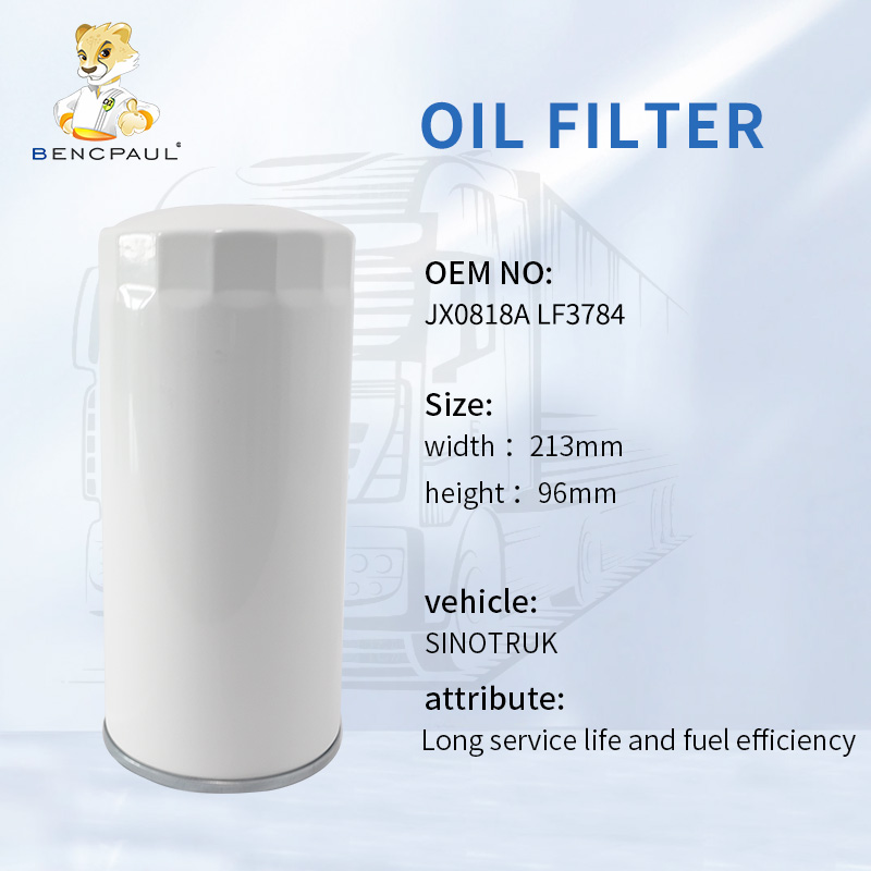 Truck oil filter