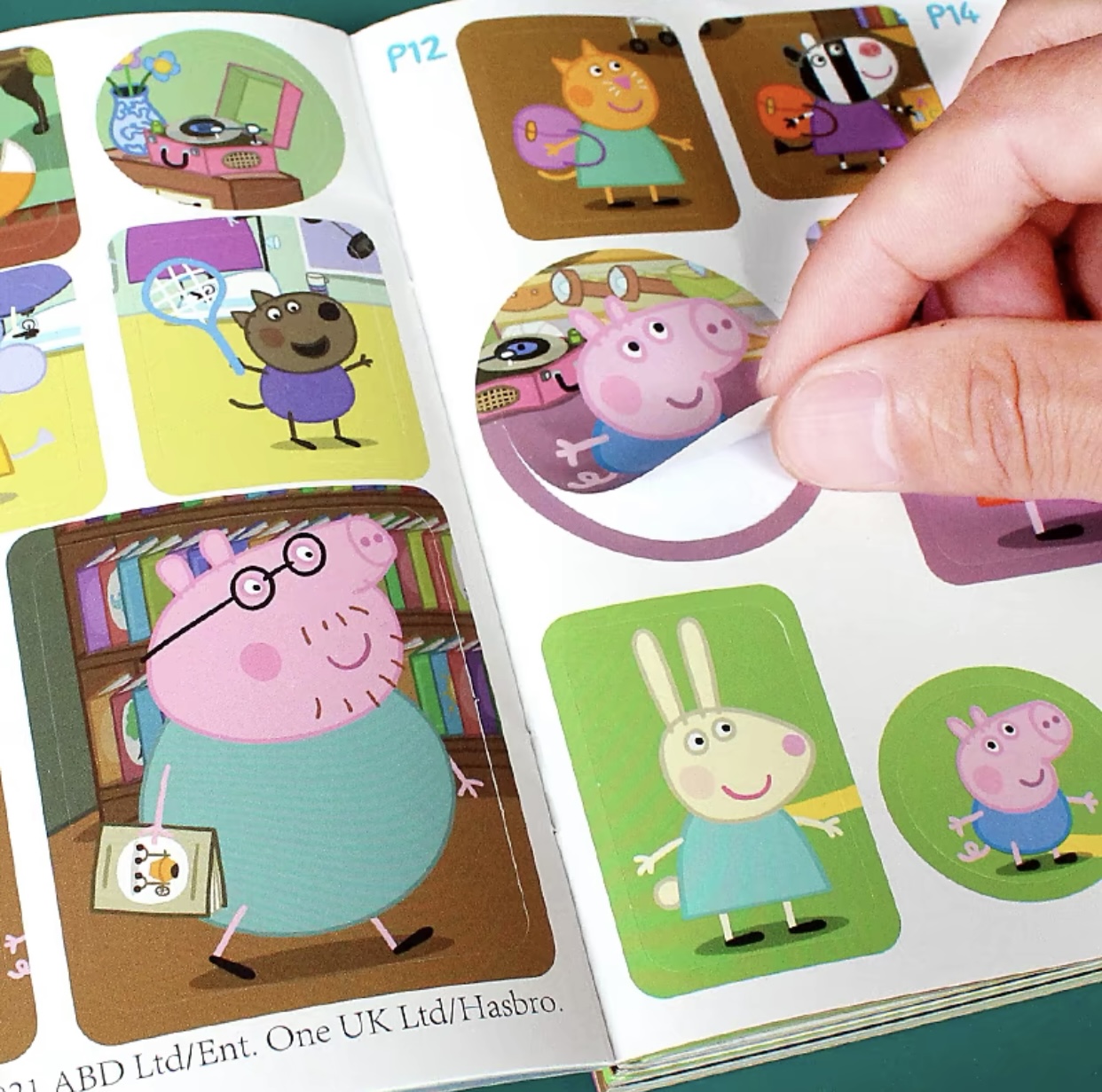 Custom Sticker Book Printing