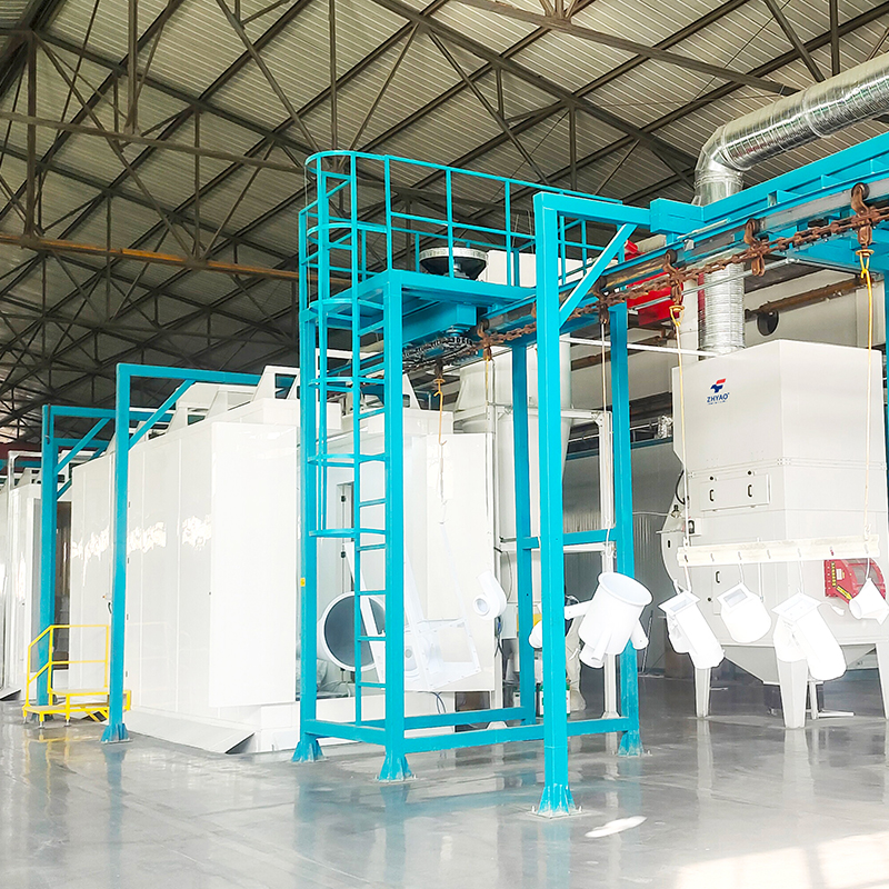 Powder Coating Spray Booth | Custom Industrial Powder Spray Booth ...