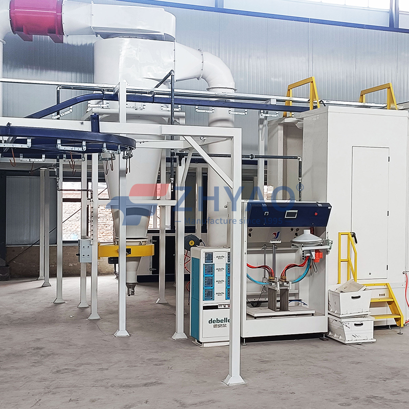 Filter Recovery Powder Coating Booth | Efficient Powder Collection ...