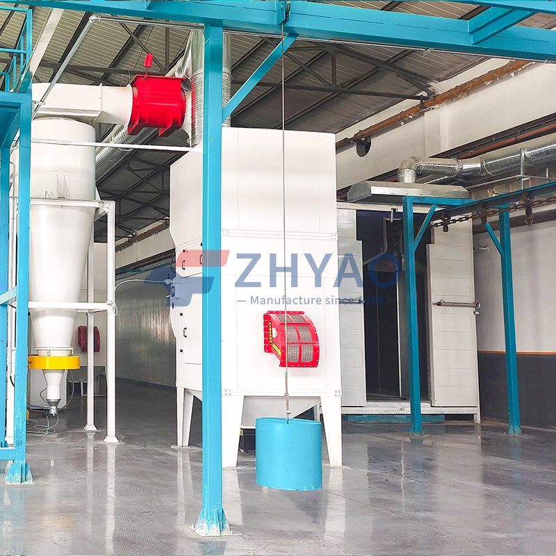 Powder Coating Spray Booth | Custom Industrial Powder Spray Booth ...