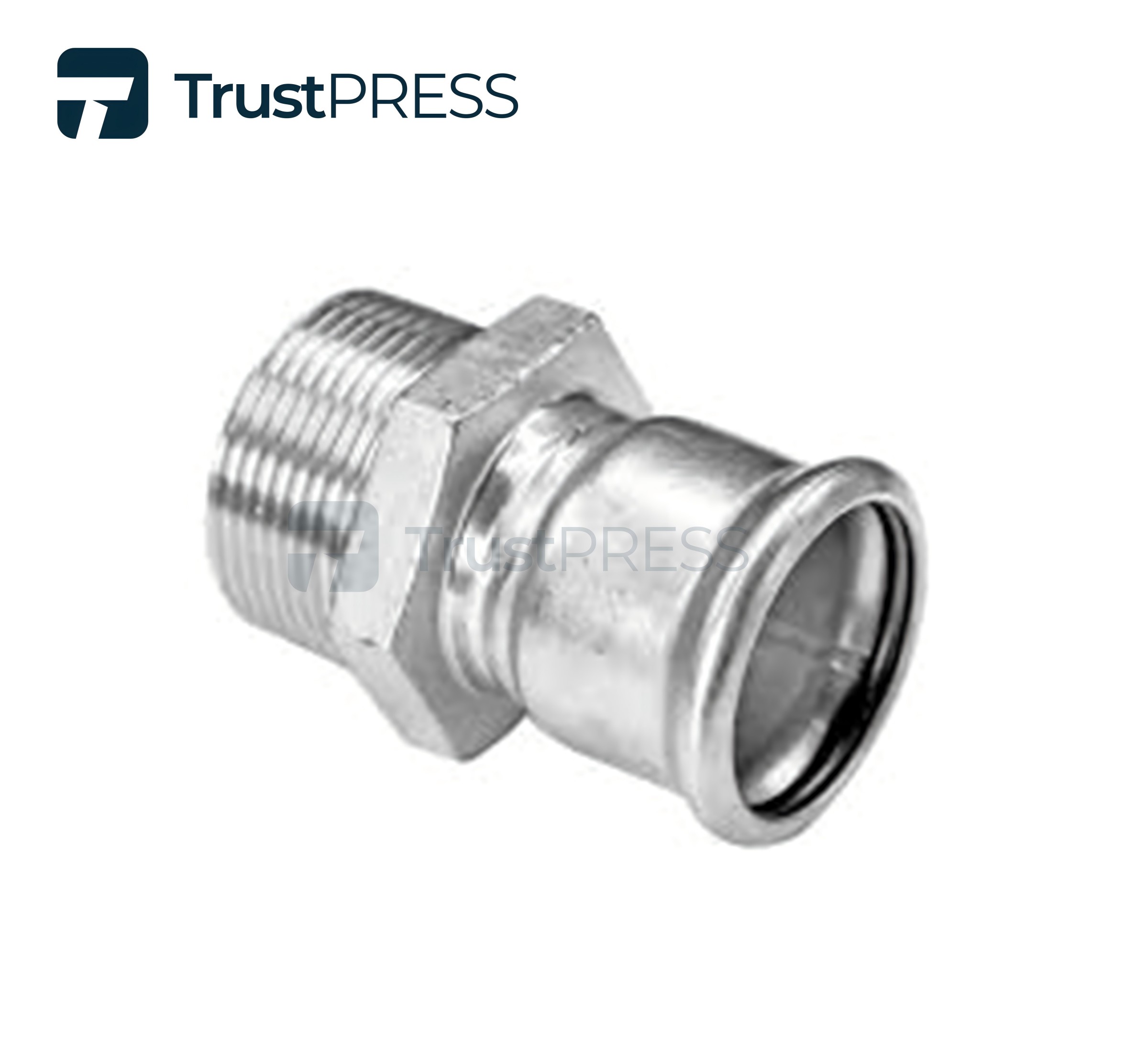 Stainless Steel Male Adapter M Profile