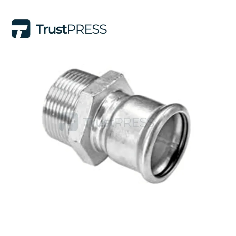 Stainless Steel Male Adapter M Profile