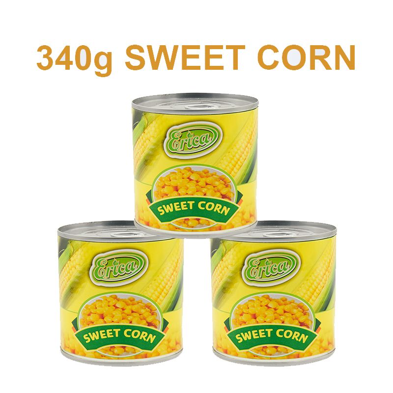 Manufacturer factory price 340g canned Sweet Corn