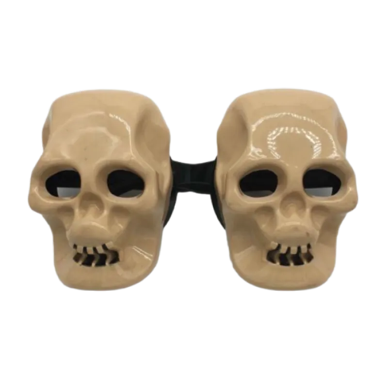 stylish skull halloween glasses