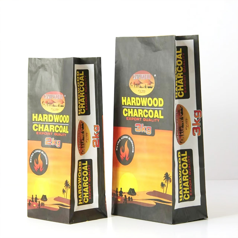 Kraft Paper Block Bottom Bag With Open Top