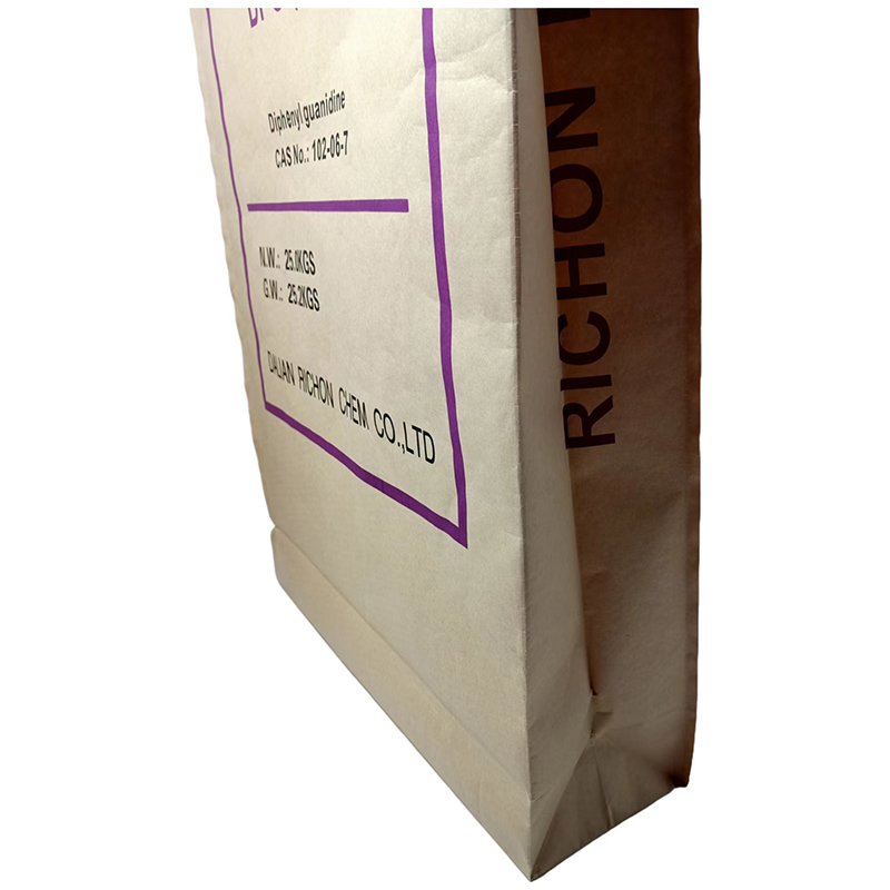 Block Bottom Plastic Composite Bag with Open Top