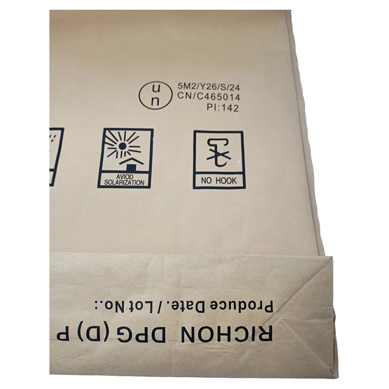 Block Bottom Plastic Composite Bag with Open Top