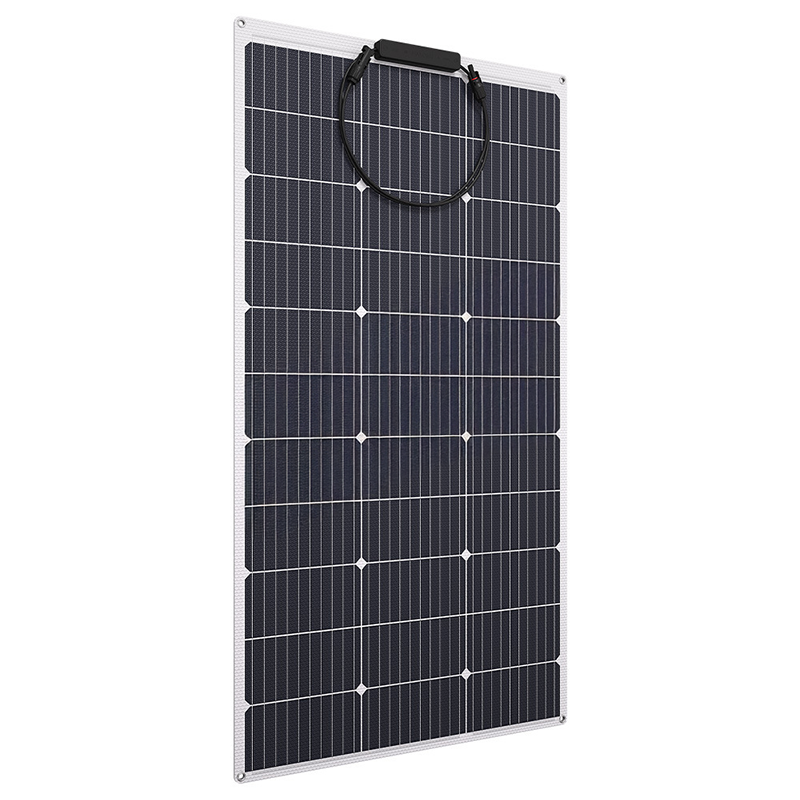 130 Watt 12Volt 24Volt Semi-Flexible Solar Panels For RV,Vehicle