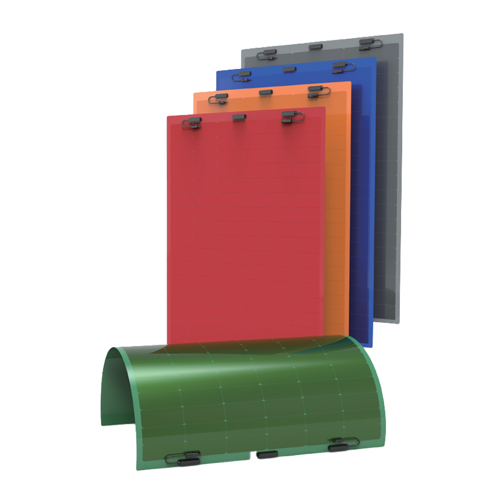 High-Performance HPBC Colored Lightweight Solar Modules