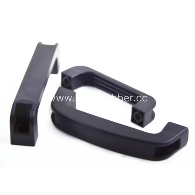 Durable UV-Proof Nylon Plastic Pull Handles for CNC Machines - Square Design