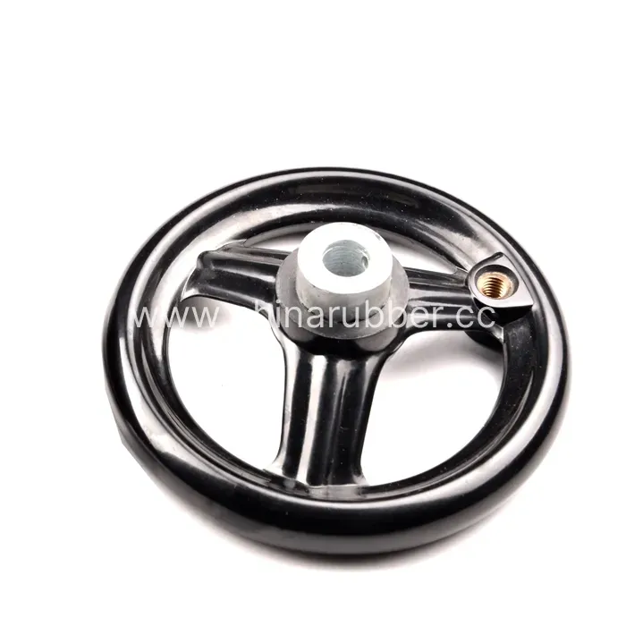 Durable M12 M16 Black Handwheel for Machineries - Revolving Screw ...