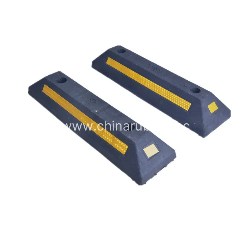 Traffic Safety Anti-Impact Rubber Speed Reducer Bumper - Enhance Road ...