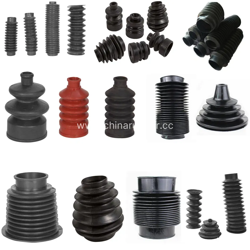 Durable High-Temperature Rubber Bellows with Dust Resistance for ...