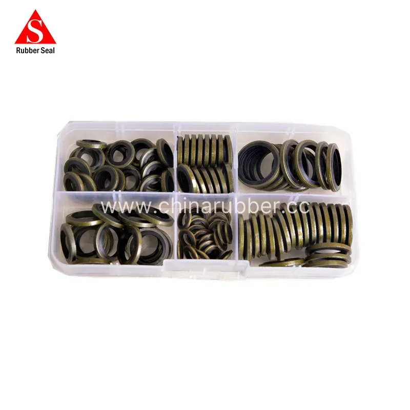 100PCS Acid-Alkali Corrosion Resistant NBR Metal Seal Kit for Ultimate ...