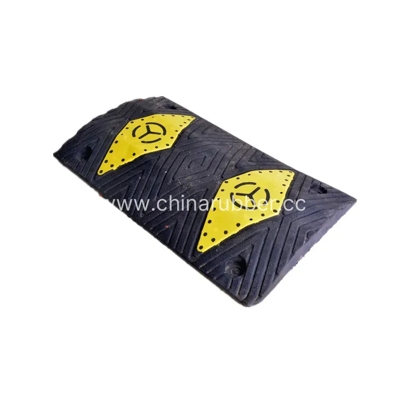Traffic Safety Anti-Impact Rubber Speed Reducer Bumper - Enhance Road ...