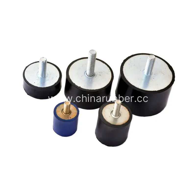 High-Quality Rubber Damper Mounts: Male & Female Anti-Vibration Isolators