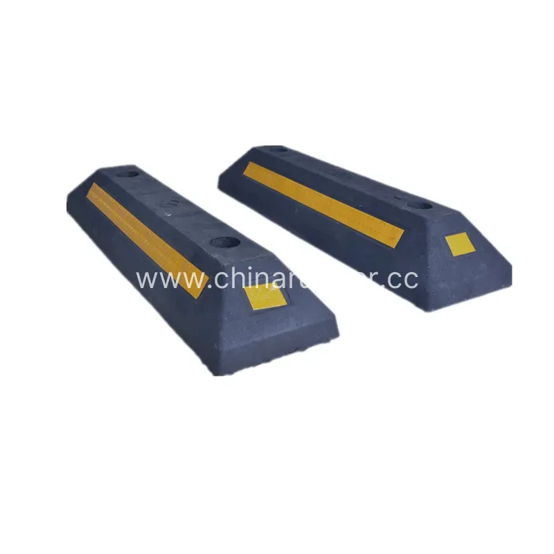 Traffic Safety Anti-Impact Rubber Speed Reducer Bumper - Enhance Road ...