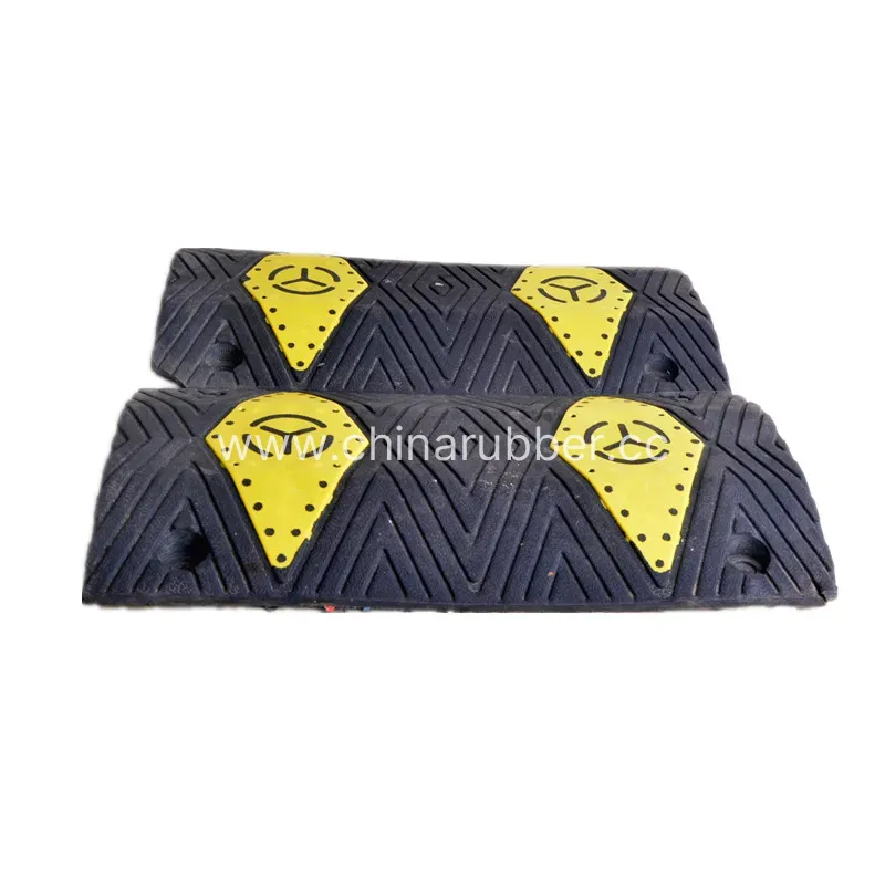 Traffic Safety Anti-Impact Rubber Speed Reducer Bumper - Enhance Road ...