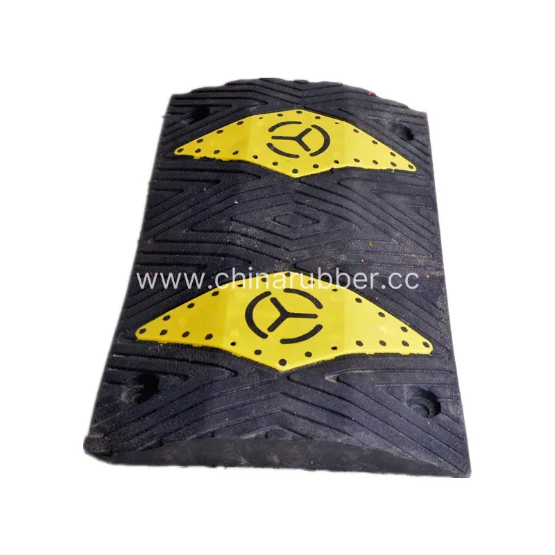 Traffic Safety Anti-Impact Rubber Speed Reducer Bumper - Enhance Road ...