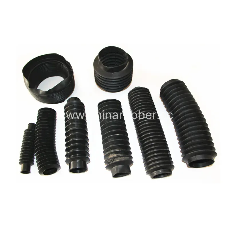 Custom NBR NR Rubber Bellows: Flexible, Oil-Resistant Rubber Sheath ...