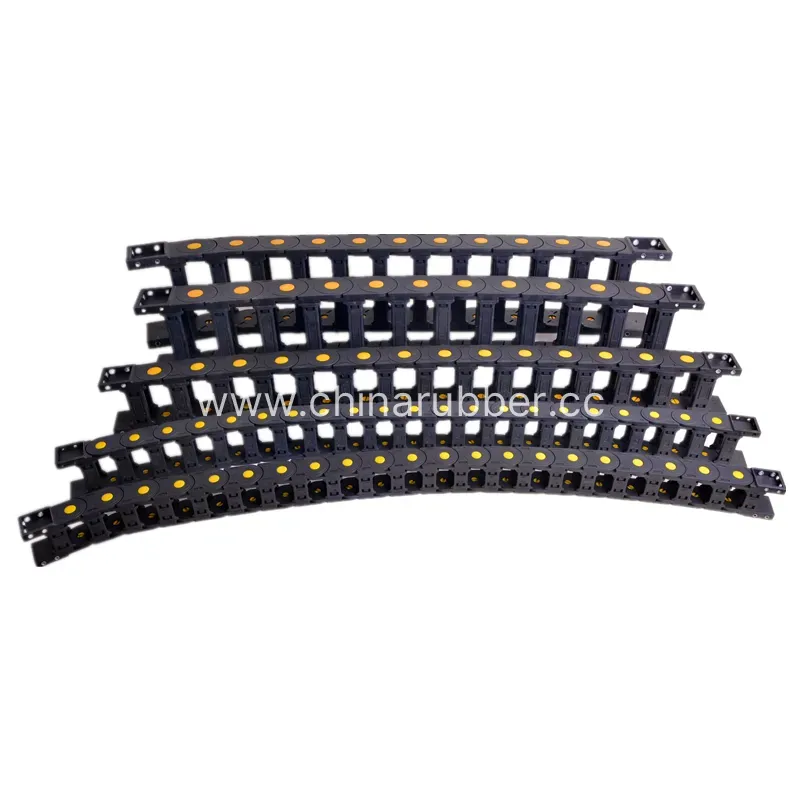 Flexible Plastic Cable Carrier Chain - Reinforced Nylon for CNC ...