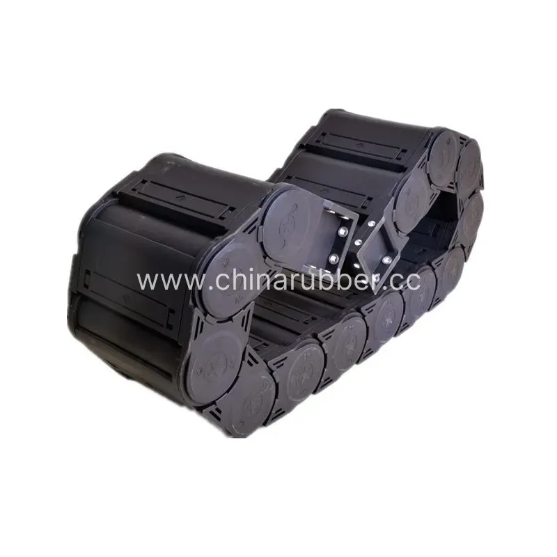 Flexible Semi-Closed Nylon Cable Drag Chain for CNC Wire Cable Management