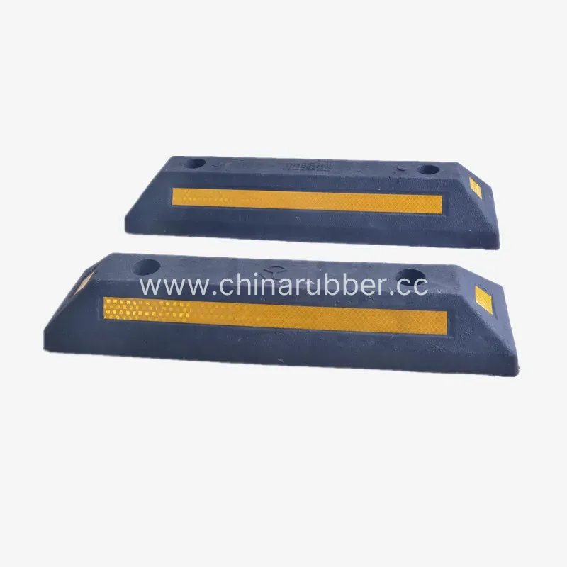 Traffic Safety Anti-Impact Rubber Speed Reducer Bumper - Enhance Road ...
