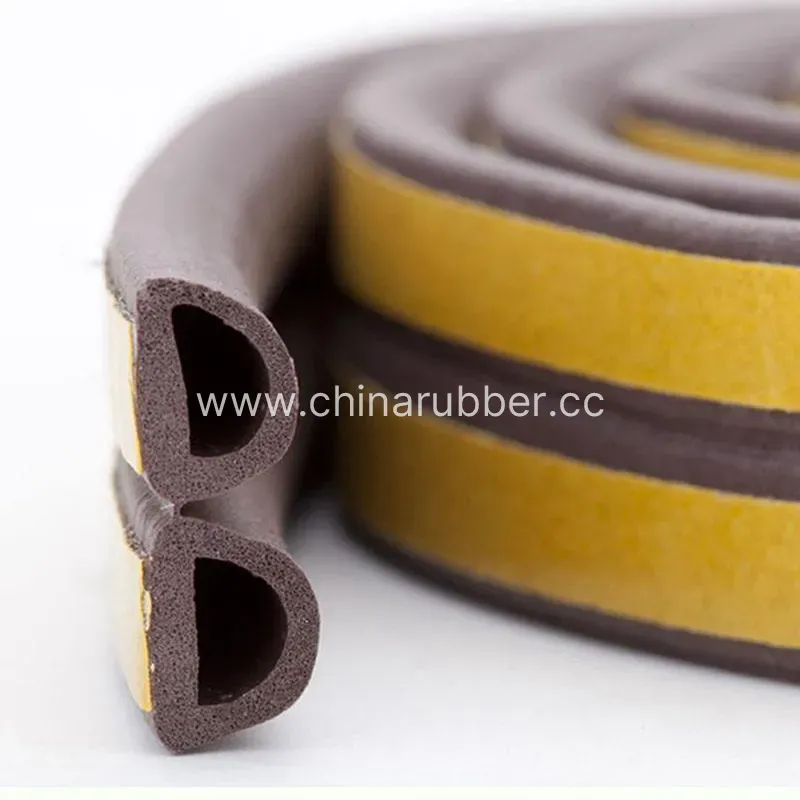 High-Quality Molded Waterproof EPDM NBR Silicone Rubber Sponge Profiles ...