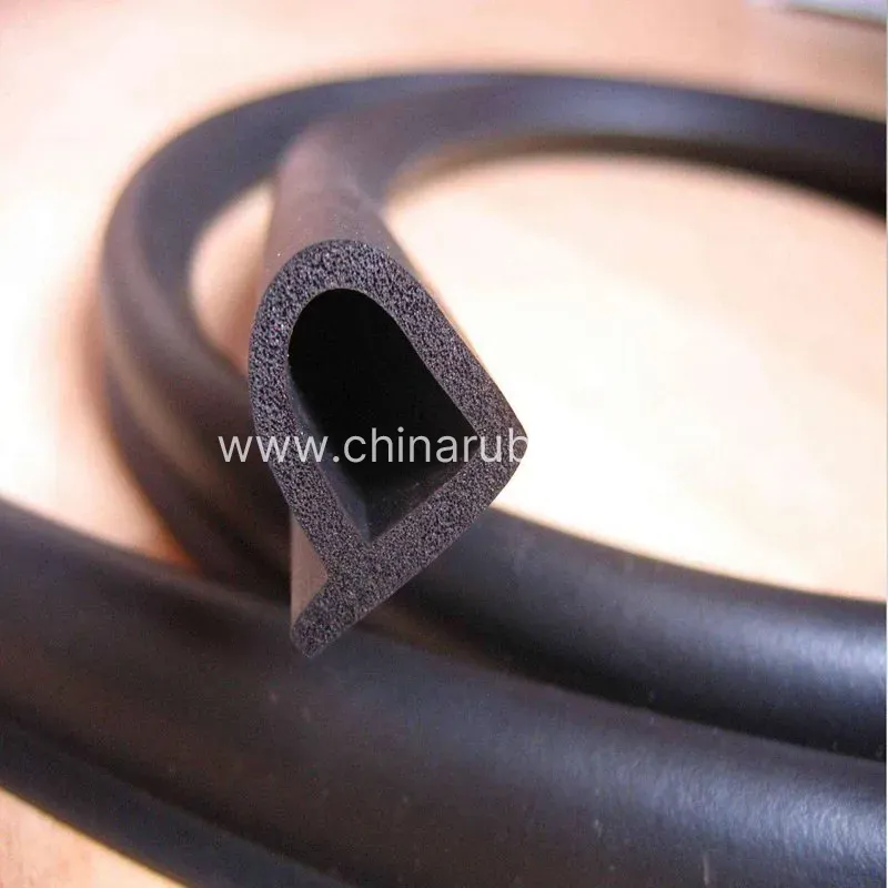 High-Quality Nitrile EPDM FKM Silicone Rubber Foam Extrusions for Windows