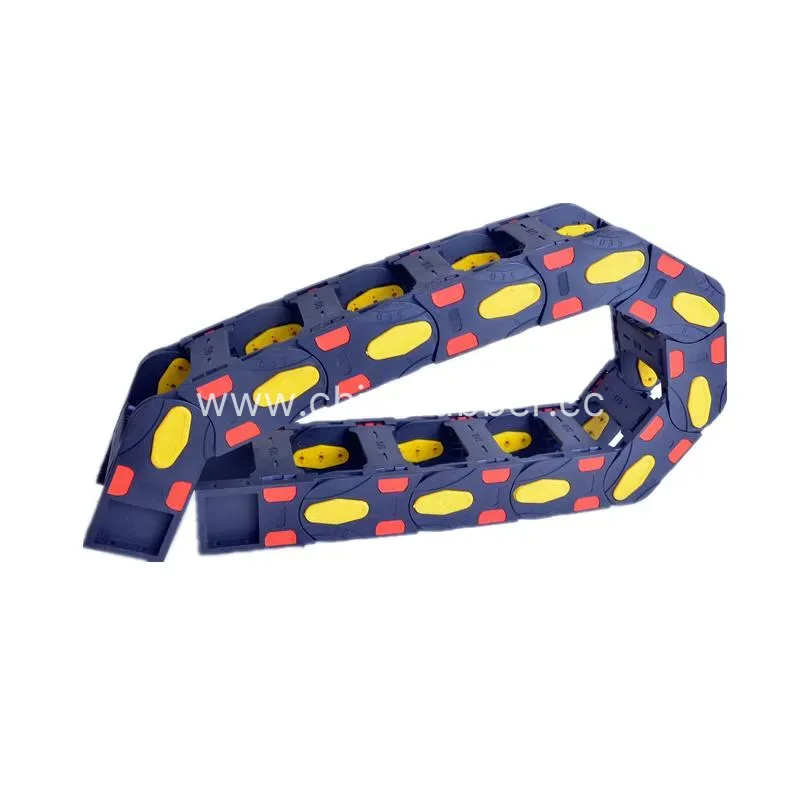 Durable CNC Machine Wire Cable Drag Chain - Nylon Plastic Carrier Chain ...