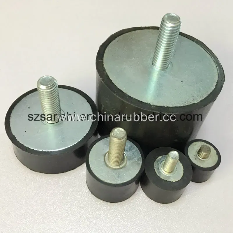 Durable M6 M8 M10 M12 Rubber Mounts - FKM FPM Screws for Vibration Control