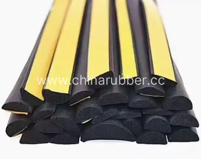 High-Quality Mold Self-Adhesive EPDM NBR Silicone D Shape Rubber ...