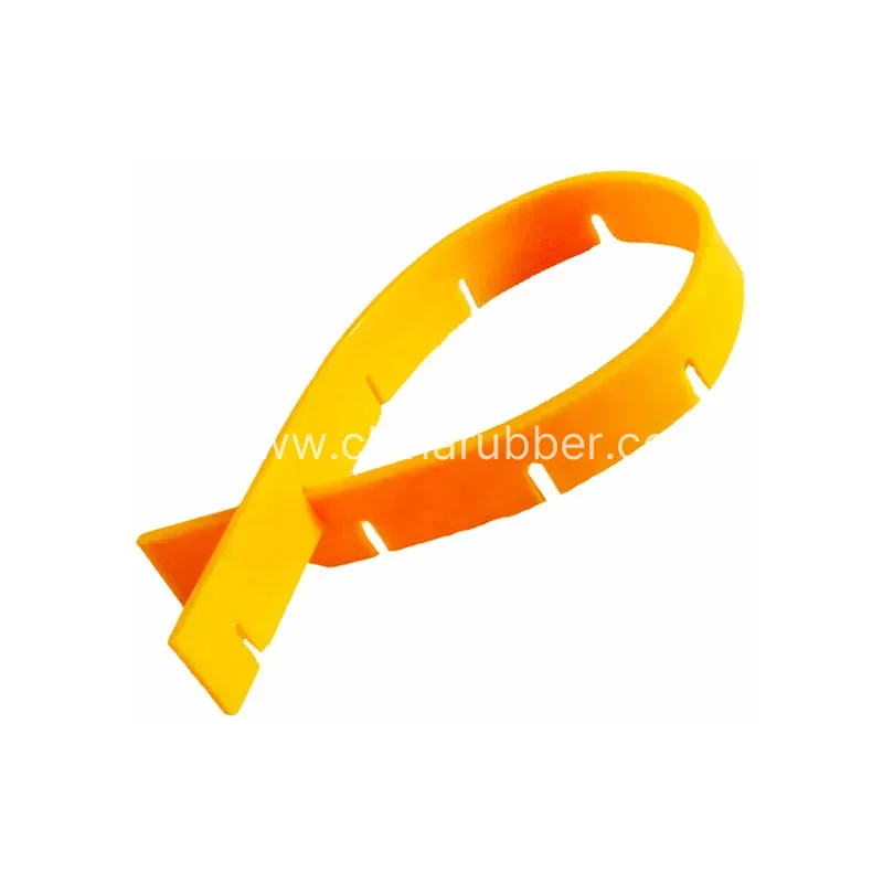 Durable High Wear Resistance Concrete Clamp Rubber Pad with Metal ...