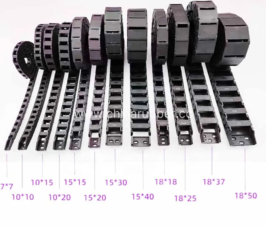 Flexible Nylon Drag Chain for Cable Management & Energy Transmission ...
