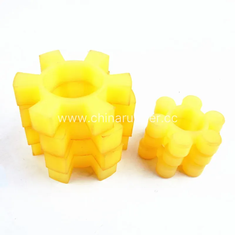 Durable PU Rubber Shaft Coupling Spider | Flexible Abrasion Resistant ...