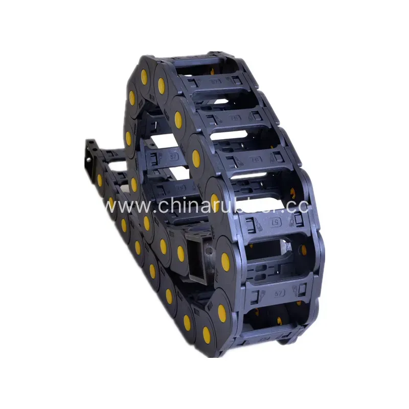 Durable Plastic Drag Chain for Hydraulic Hose & Cable Management ...
