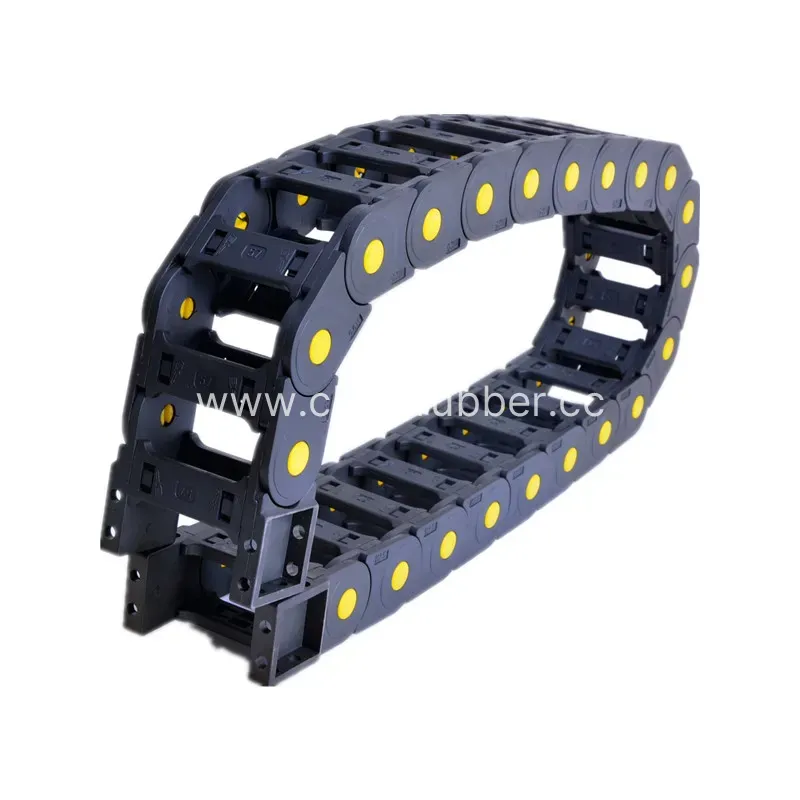 High-Performance Nylon66 CNC Cable Drag Chain for Moving Bridge Machines