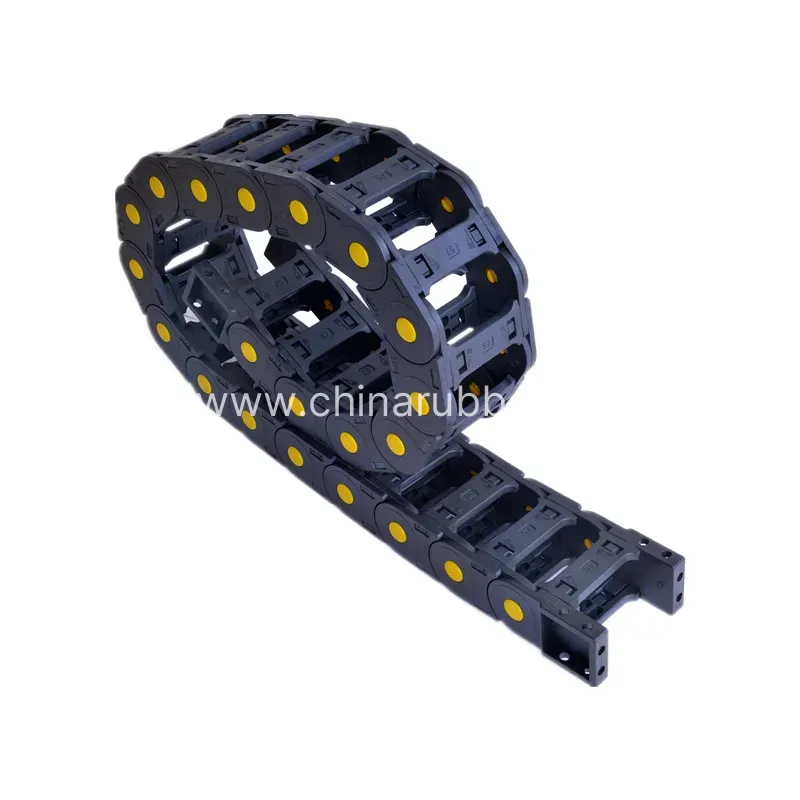 Durable Plastic Drag Chain for Hydraulic Hose & Cable Management ...