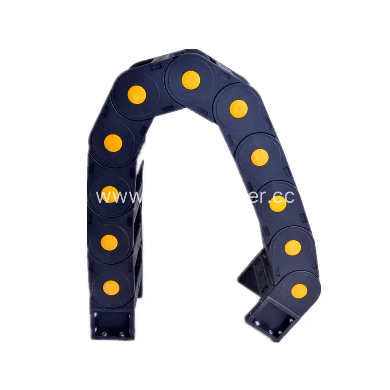 Durable Nylon Plastic Wire Drag Chain for Hydraulic Hose & Cable Management