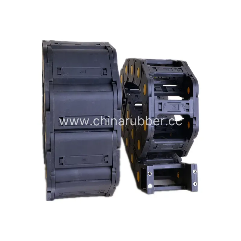 Durable Nylon Plastic Wire Drag Chain for Hydraulic Hose & Cable Management