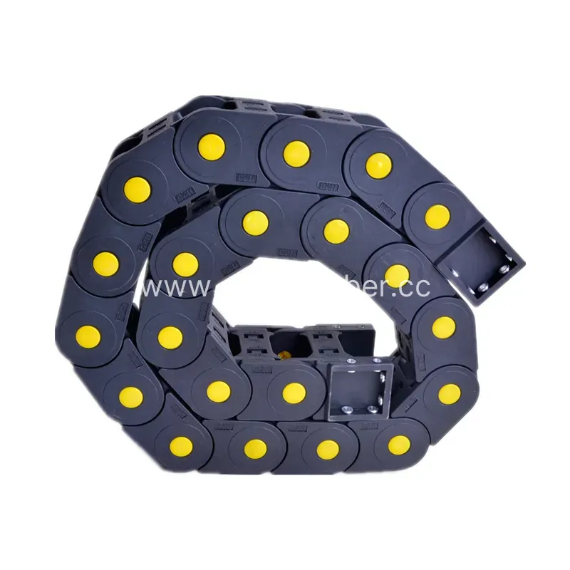 Durable Plastic Drag Chain for Hydraulic Hose & Cable Management ...