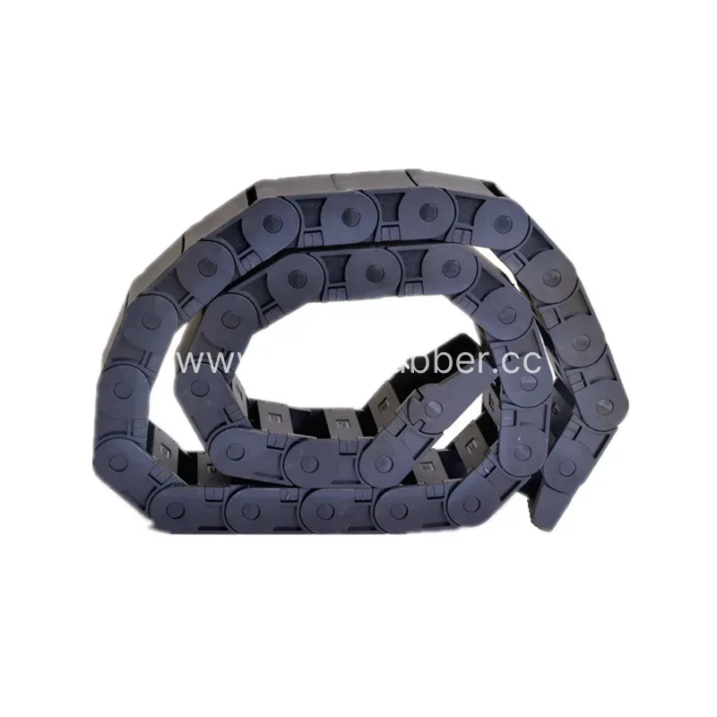 High-Quality PA6 PA66 Nylon Plastic Roller Conveyor Cable Drag Chain ...